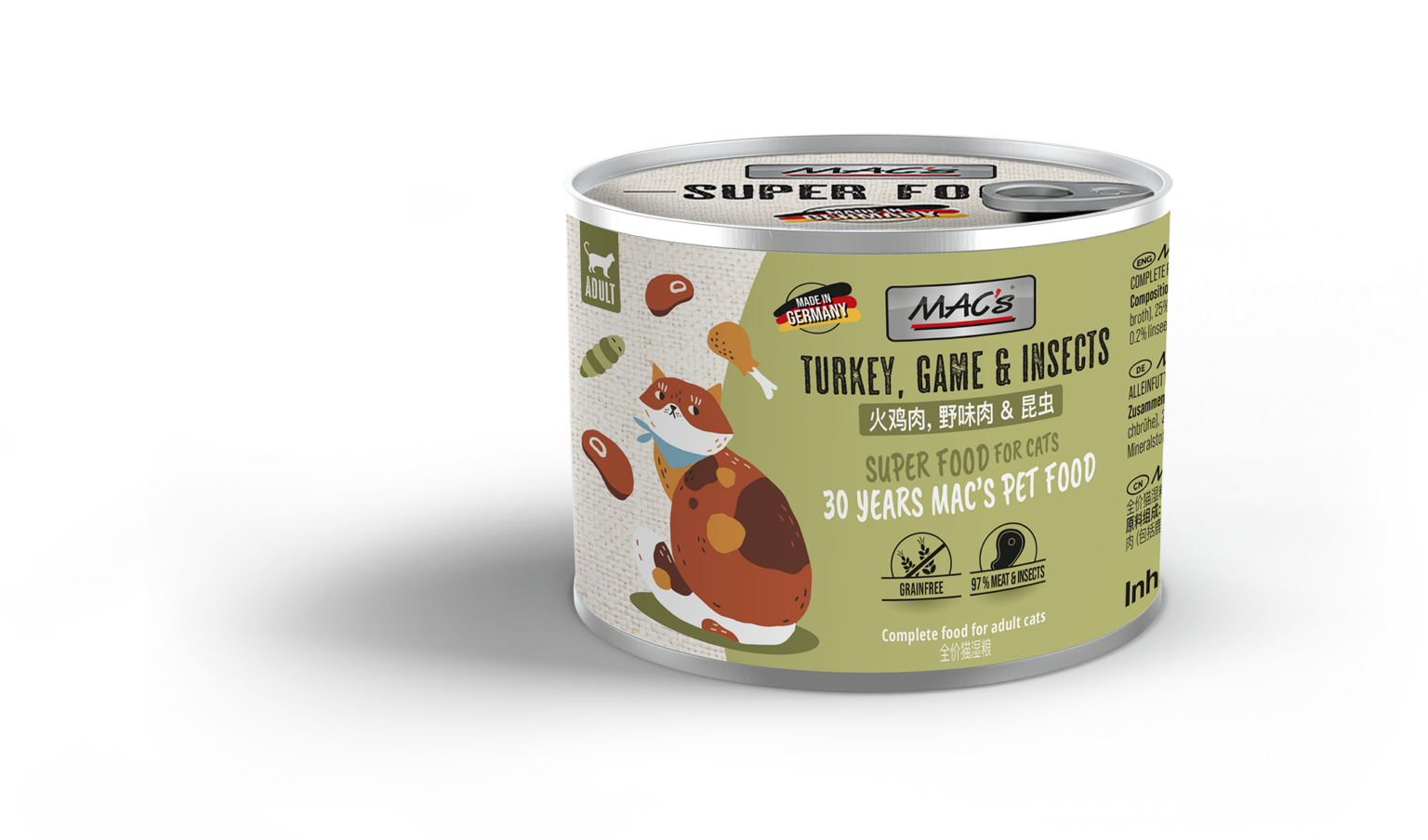 Katze Nassfutter – MAC's Petfood