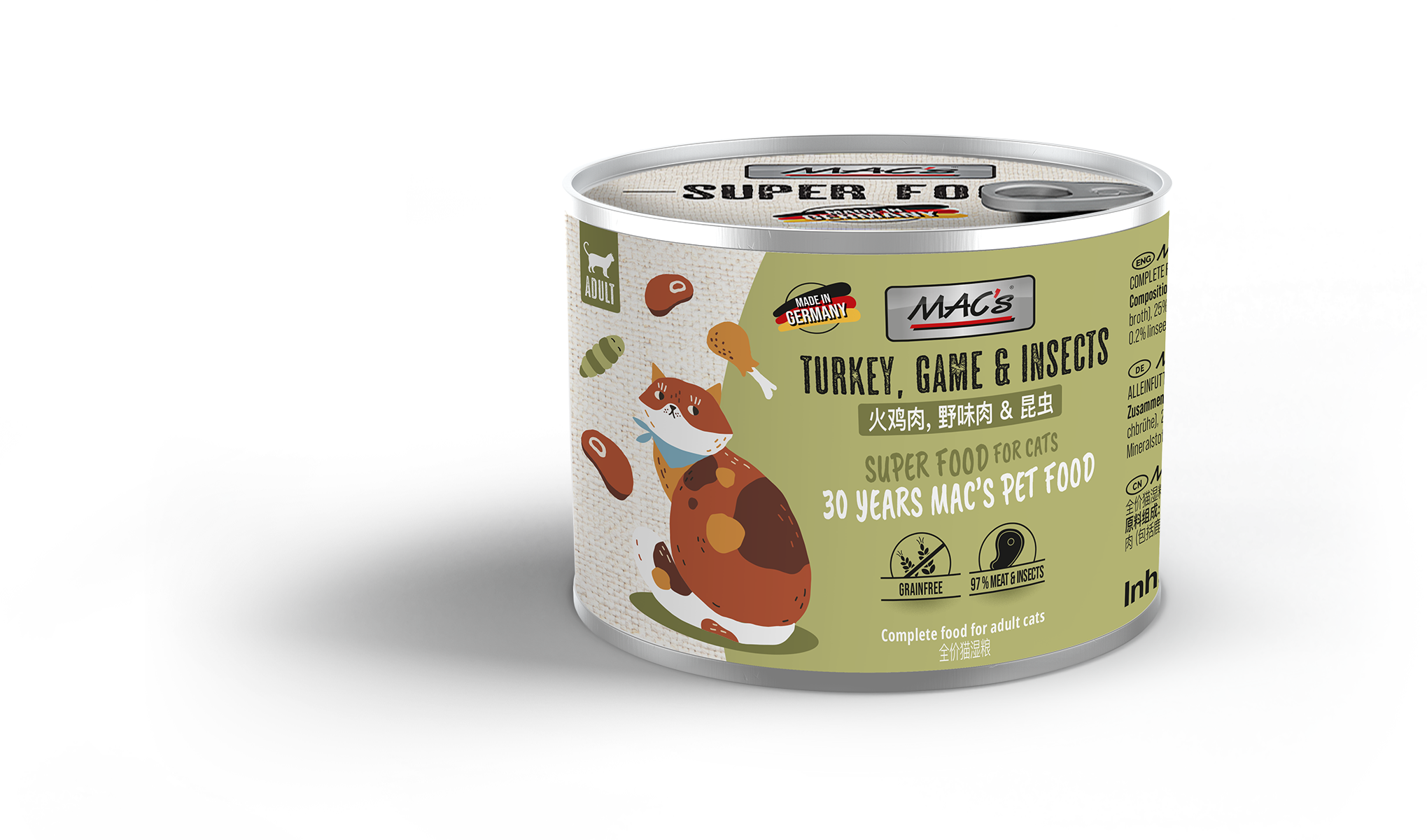 Katze Nassfutter – MAC's Petfood
